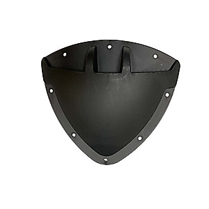 Class A Customs | RV ATV Cycle Truck Cargo Work Trailer Side Air Vents | Two Pack | Black | High Tech/Arrow Design