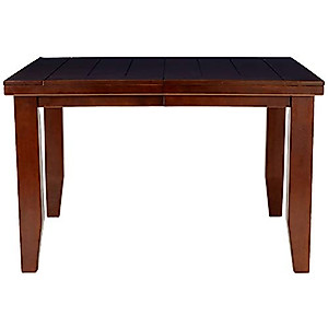 ACME Birch Veneer Dining Table, Country Cherry Finish