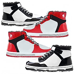 Boy Shoes Balloon/Basketball Shoes Sneaker Balloons/Tennis Shoe Sports Logo Balloon Sports Decoration/Boy Birthday Foil Balloon/Check Mark Shoes/Father Birthday Boy Birthday Decorations