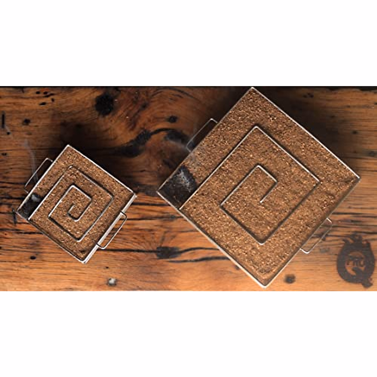 ProQ® Cold Smoke Generator with Starter Pack for Food Smoking, Long-lasting Cold Smoker, Maze Smoker for Cold Smoking, Outdoor Smokers for any BBQ or Cabinet, Small (Tealight & Sawdust Included)