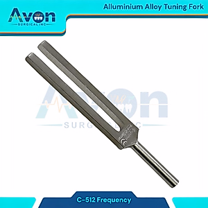 7pcs Student Diagnostics Kit with Taylor and Buck Reflex Hammers, 5.5" Bandage Scissors, Tuning Forks 128 Hz, 256 Hz, 512 Hz, 1024 Hz - Essential Bundle + Storage Case