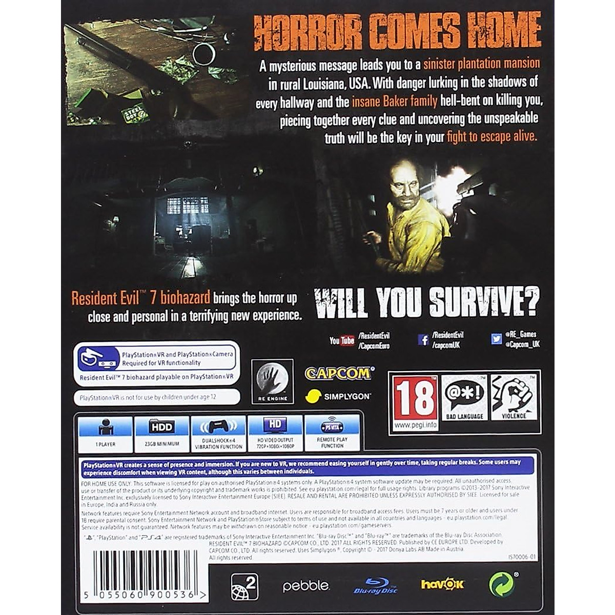 Resident Evil 7 Gold Edition (PS4)