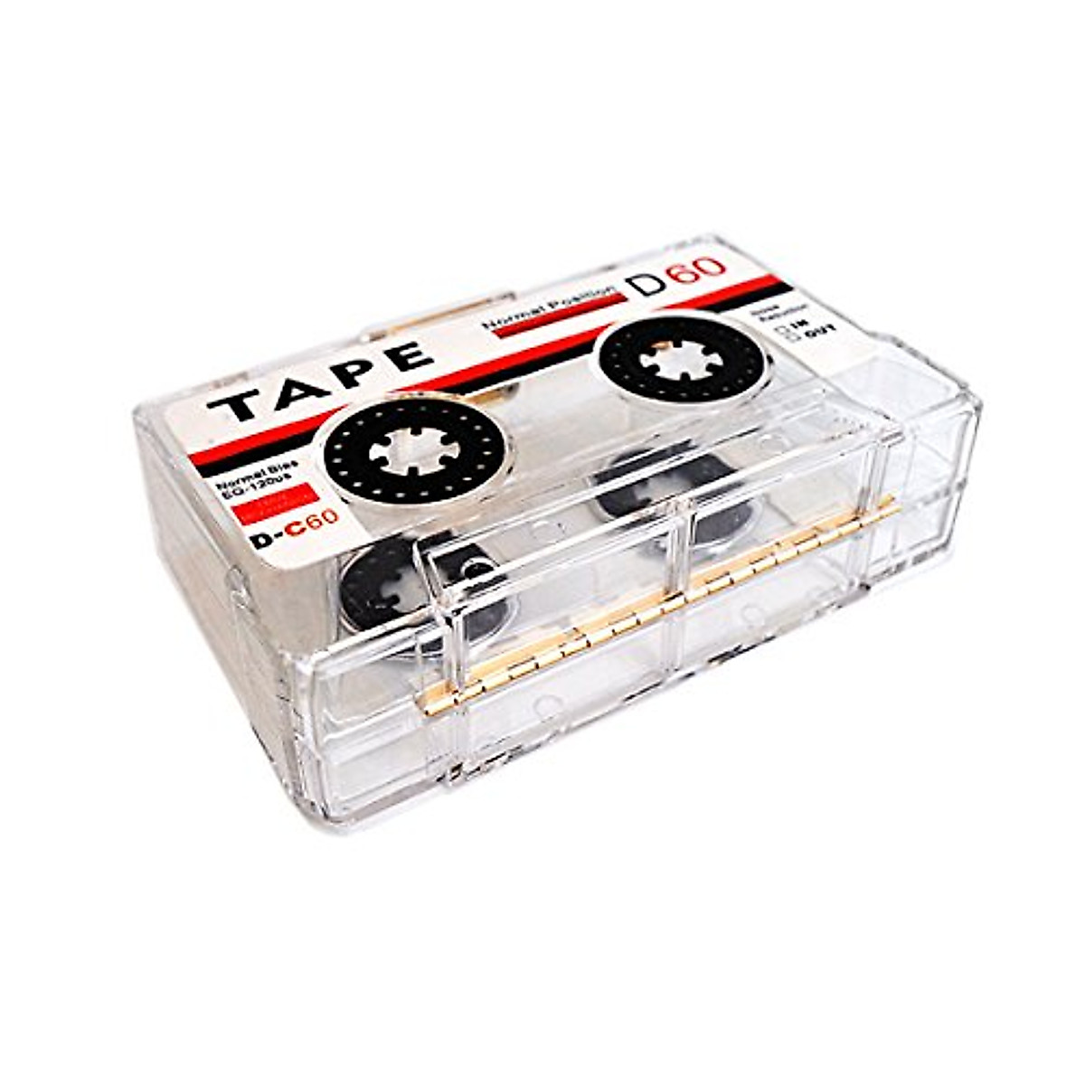 Kuang Women Retro Cassette Clutch Tape Shaped Recorder Shoulder Bag Elegant Banquet Evening Crossbody Handbag