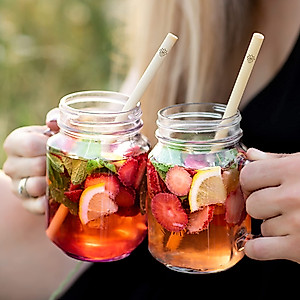 Reusable Bamboo Straws ECOHERO| Reusable Straw Cleaning brush, Handcrafted Bamboo Straw| Eco-Friendly Straws with Zero-Waste Packaging Biodegradable Straws Thick Organic Straws| 12 units large straws.