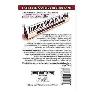 Jimmy Hoffa Is Missing-The Gap: Long-Held Family Secret-Until Now!