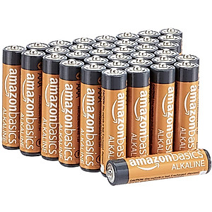 AmazonBasics Alkaline Battery Combo Pack | AA 48-Pack, AAA 36-Pack (May Ship Separately)