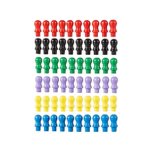 Chinese Checkers Game Set with 11 inch Wooden Board and Traditional Pegs, Game for Adults, Boys and Girls by Hey! Play!