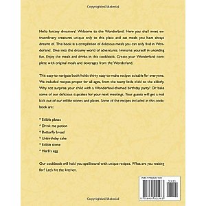 Alice in The Wonderland Themed Cookbook: A List of Magical Recipes of Meals and Drinks in The Wonderland
