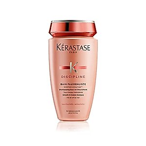 KERASTASE Discipline Bain Flealiste Shampoo For Unruly Hair, Ounce 8.5 Fl Oz