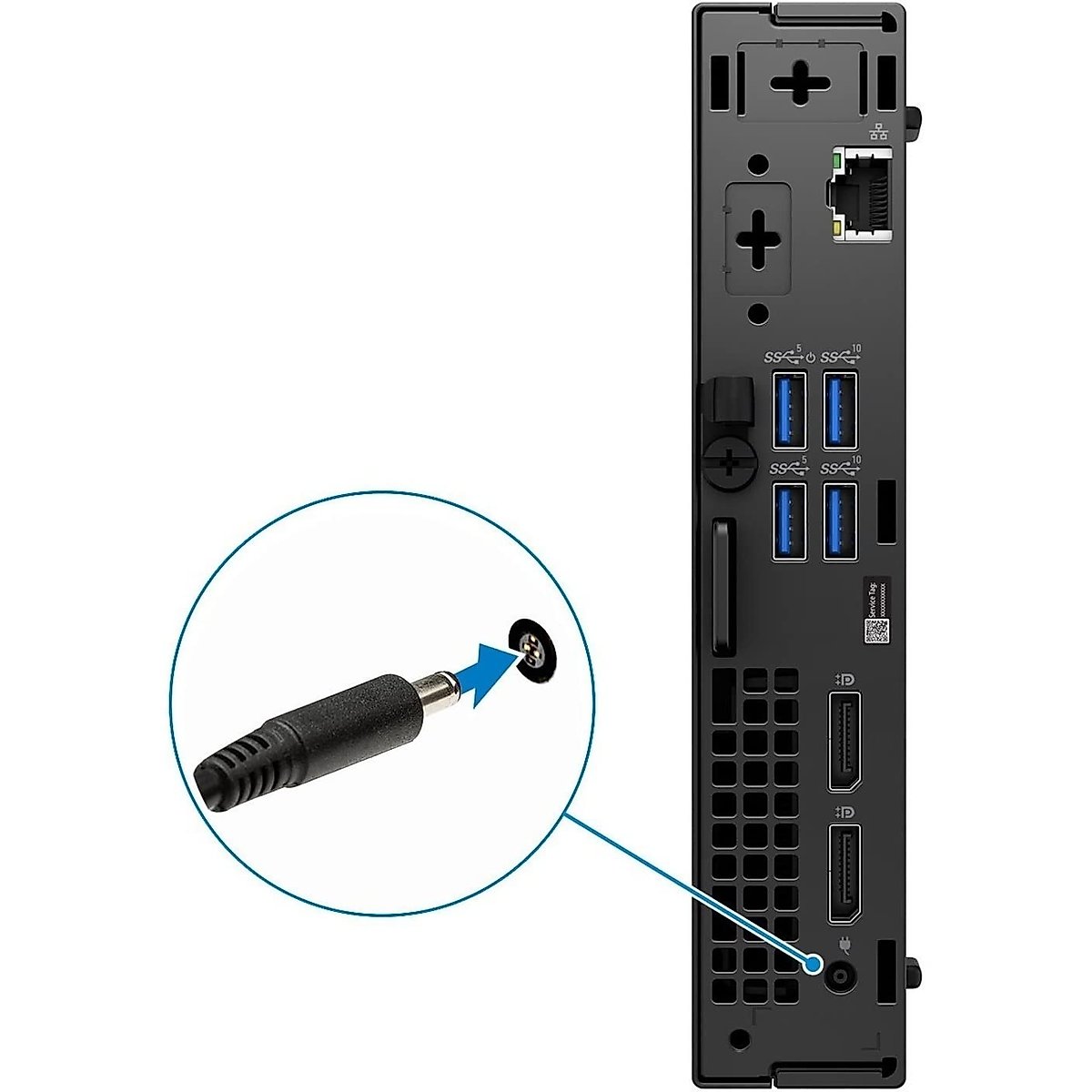 Dell OptiPlex 7000 Desktop Computer - Intel Core i7 12th Gen i7-12700T Dodeca-core (12 Core) 1.40 GHz - 16 GB RAM DDR4 SDRAM - 512 GB M.2 PCI Express NVMe 3.0 x4 SSD - Micro PC - Black