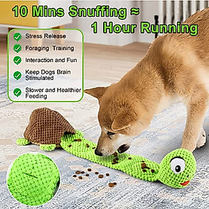 Letsmeet Dog Squeak Toys Dogs Enrichment Treat Dispensing Puzzle Toys Interactive Dog Toys for Large Medium Small Dogs