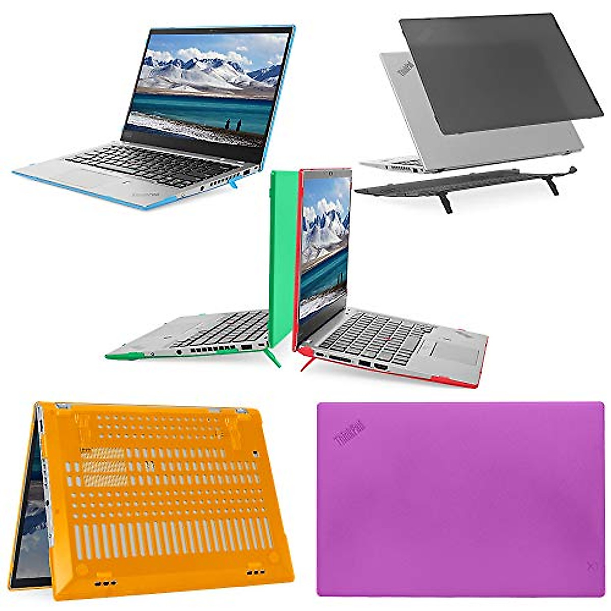 mCover Case Compatible for 2019~2021 14" Lenovo ThinkPad X1 Carbon G7 Gen 7 Gen 8 G8 non-2-in-1 Laptop Computers ONLY (NOT Fitting Any Other Lenovo Models) - Clear