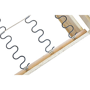 House2Home 18" Sofa Upholstery Spring Replacement, 2pk Repair Kit for Furniture Chair Couch and Recliner, Includes Screws, Clips, and Instructions