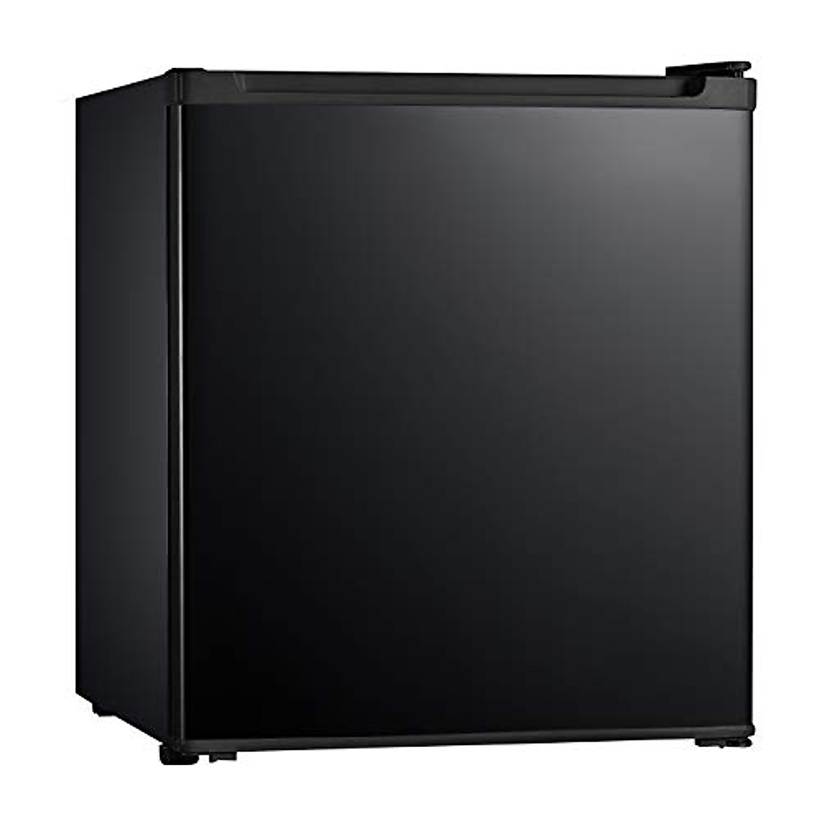Impecca 1.7 Cu. Ft. Compact Refrigerator with Freezer and Reversible Single Door (Black)
