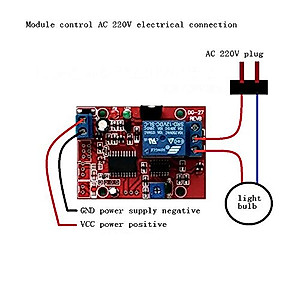 Taidacent 24V Audio Signal Trigger Relay Module Sound Sensor Sound Delay Input Audio Signal Relay Control Switch Performance Stable