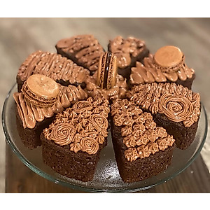 Cedilis 4 Pack Cornbread Molds for Baking, Pizza Cake Mold, Silicone Scone Pan, 8 Cavity Baking Molds, Triangle Cake Slice Mold, DIY Soap Mold, Purple