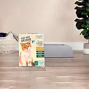 O.R.I./Graystone Natural Granular Tofu Cat Litter for Automatic Self-Cleaning Litter Box Robots | Dust Free Fast Clumping Multi-Cat Plant Based Flushable Lightweight | 1pk 4.5lb Refill Bag Unscented