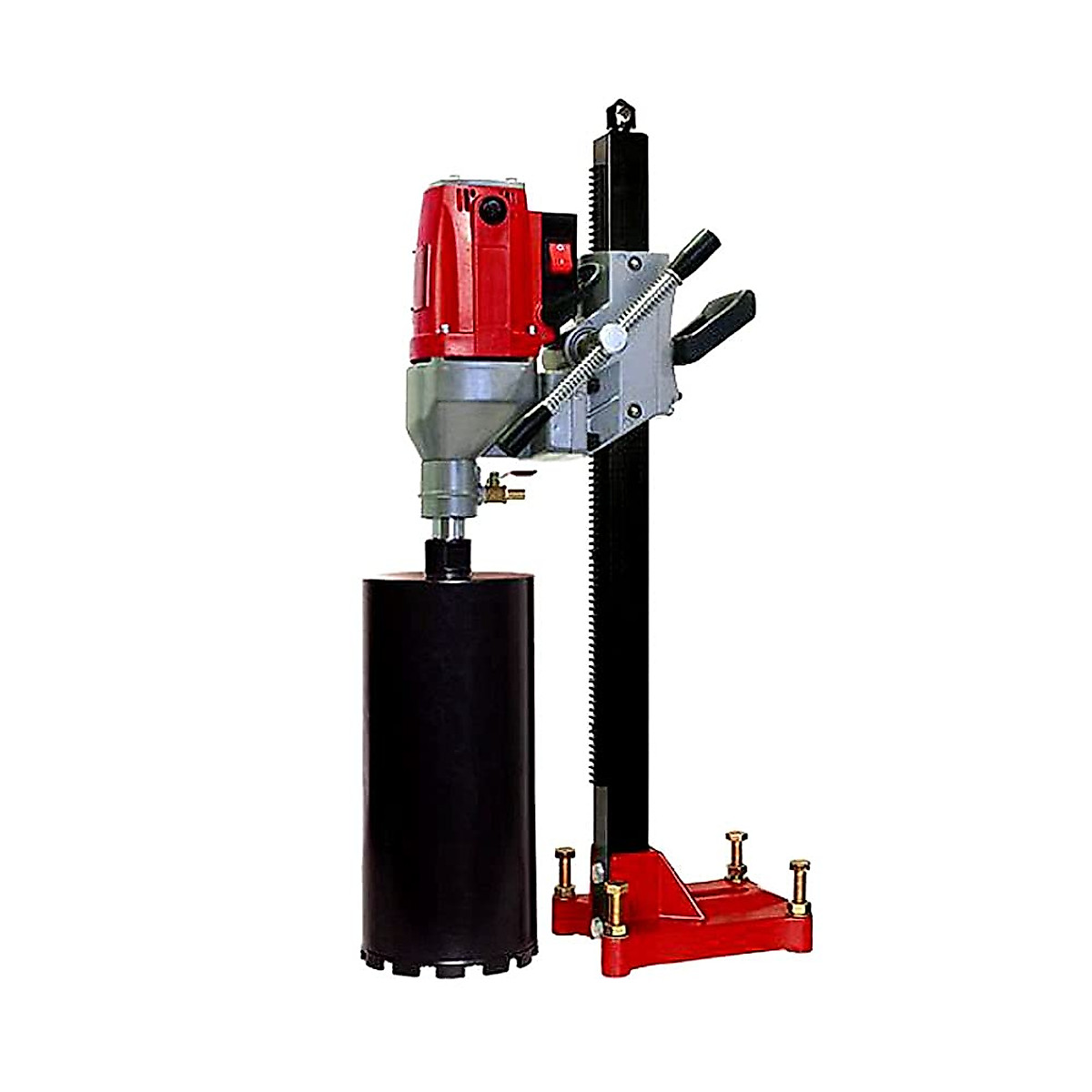 ATO Core Drill Machine, 3200W 110V Core Drill Rig, Concrete Diamond Core Drilling Machine, Wet Dry Concrete Brick Block Drilling Machine (Maximum Coring Diameter: 6.5"/165MM)