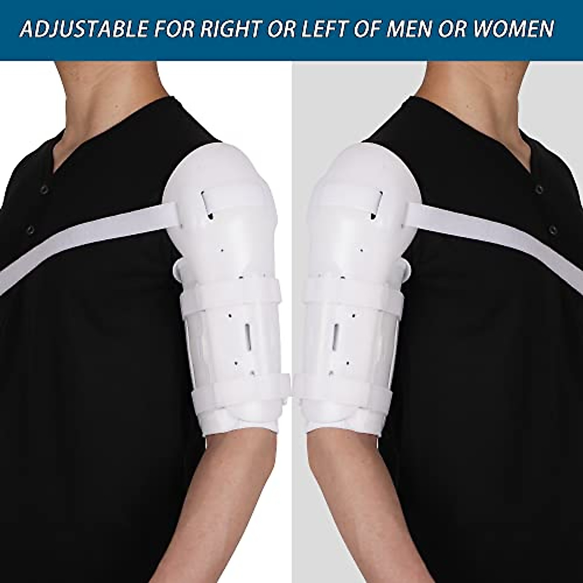 Komzer Sarmiento Brace Humeral Fracture Splint, Humeral Shaft Fracture Brace for Broken Upper Arm, Lightweight and Breathable Humeral Shaft Fracture Splint (Small)