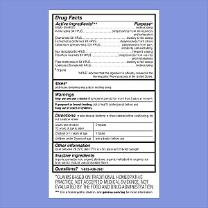 Genexa Sleepology for Adults | Melatonin Free Sleep Calm Aid |Soothing Natural Vanilla & Lavender Flavor | Certified Organic & Non-GMO | Homeopathic Remedy Made Clean | 60 Chewable Tablets