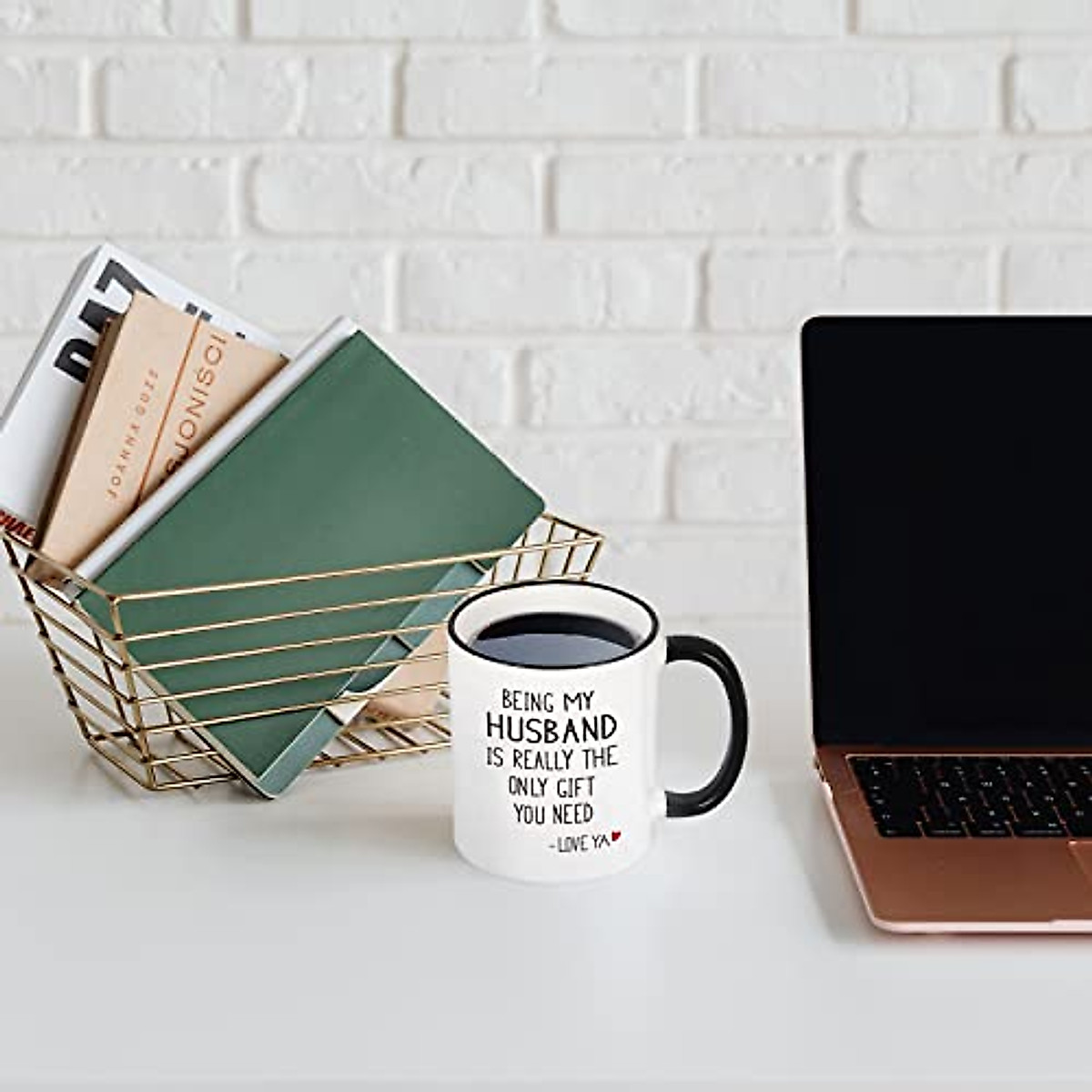 Valentines Day Gifts for Husband, Being My Husband Is Really The Only Gift You Need Mug, Husband Anniversary Wedding Christmas Fathers Day Birthday Gifts from Wife, Husband Mug 11 Oz