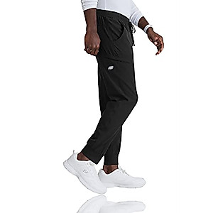 BARCO Skechers Vitality SKP551 Men's Crew Scrub Pant Black L