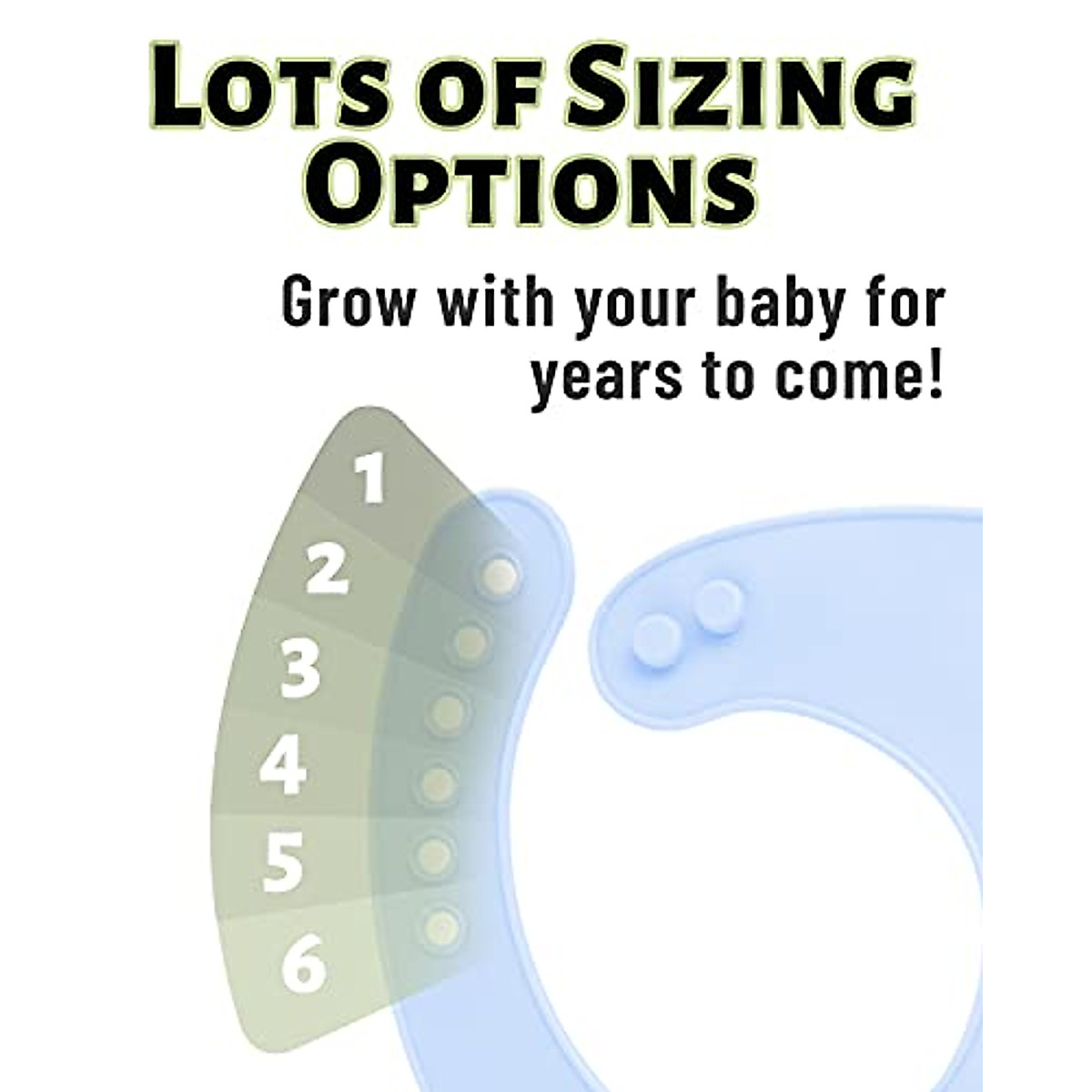 DF DUALFERV 4 pcs Silicone Bibs, Baby Bibs, Bibs for Baby Girls and Baby Boys, Waterproof of Baby Bib, Adjustable Toddler Bibs