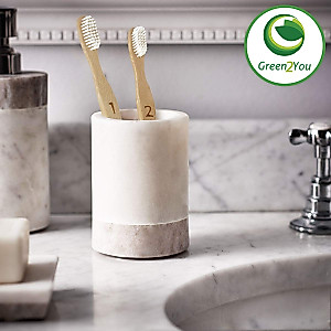 Green2You - Set of 4 Bamboo Toothbrushes