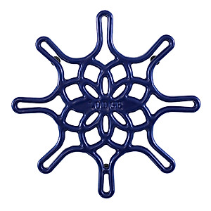 Lodge EC8ST32 Enameled Cast Iron , 8 Inch, Indigo Trivet