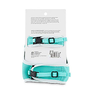 You & Me Aqua Small Animal Harness and Leash Set, Large
