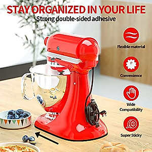 Appliance Cord Organizer Kitchenaid Stand Mixer Sliding Mat Mover For Kitchenaid 4.5-5 Qt Stand Mixer Cord Winder