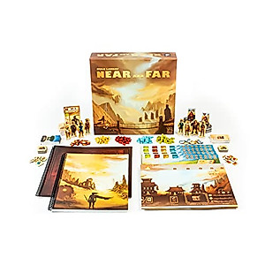 Near and Far by Red Raven Games, Strategy Board Game