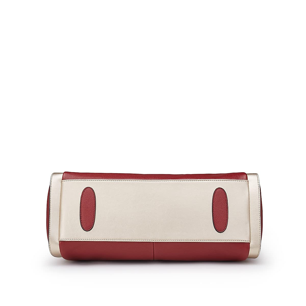 Leather Handbags for Women, Genuine Leather Large Capacity Ladies Top-handle Bags with Adjustable Shoulder Strap Womens Designer Crossbody Zipper Bags Women's Real Leather Messenger Satchel (Red)