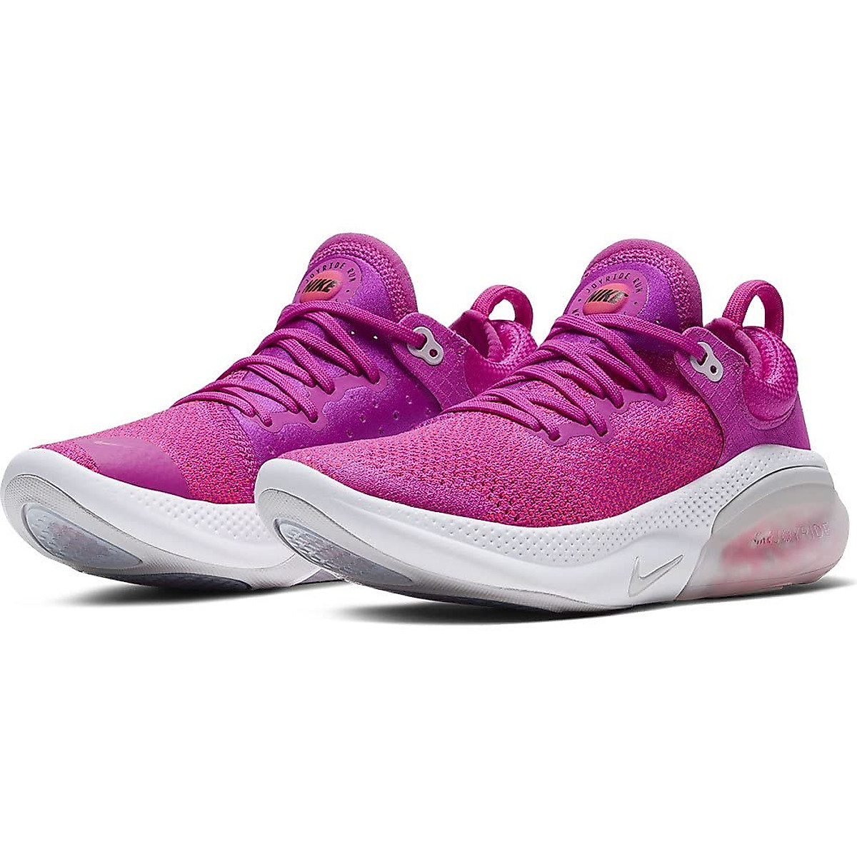 Nike Women's Joyride Run Flyknit Running Shoes (Fire Pink/Vast Grey, 6)