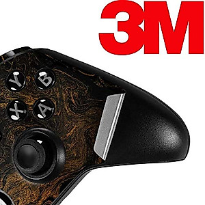 Skinit Decal Gaming Skin Compatible with Xbox One Elite Controller - Originally Designed Gold and Black Marble Design