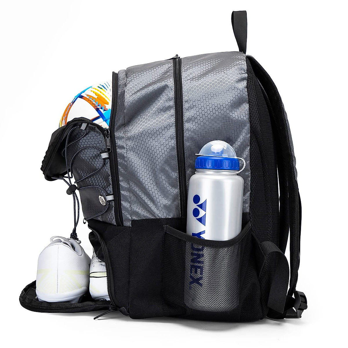 Hsmihair Youth Soccer Bag-Soccer Backpack & & Backpack for Football Volleyball Basketball with Ball Compartment and Separate Cleat Training Package