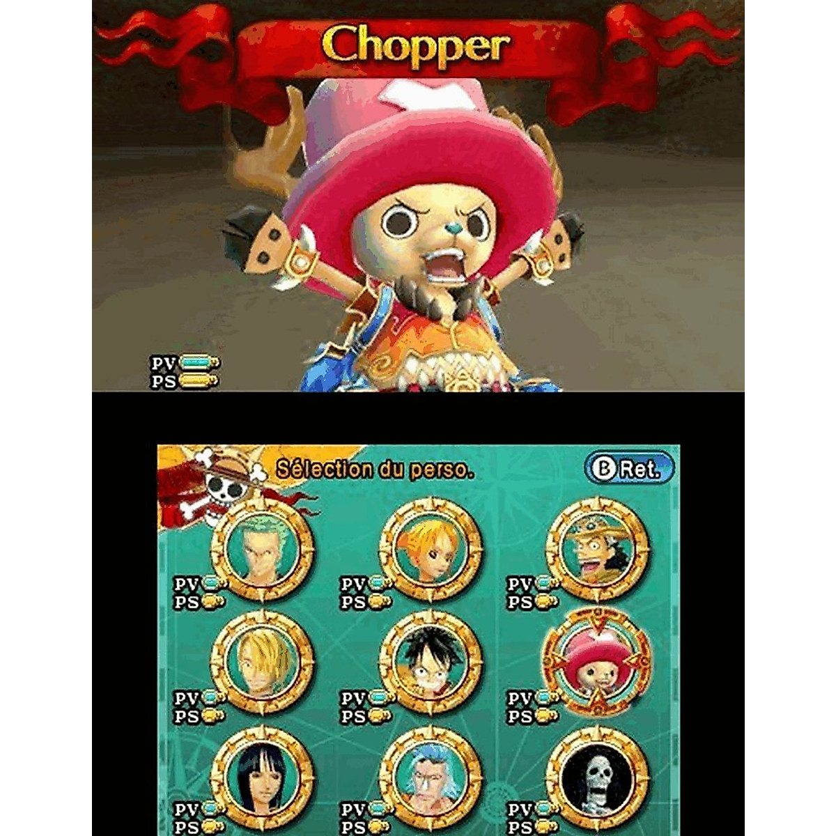 NINTENDO ONE PIECE UNLIMITED CRUISE SP 2 3DS