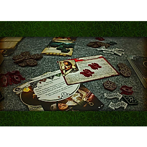 LITKO Horror Card Game Adventure Token Set | Compatible Arkham Horror LCG Game | Living Card Game | Cthulhu Games | Eldritch Horror (Clue Tokens)