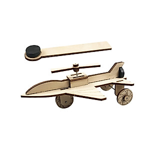 4in1 Anti-Gravity Maglev Educational Science Set for Kids. Perform Fun Experiments and Games by Transforming Magnets to Form a Plane, a Functional Compass, a Floating Arrow, or a Standing Pen