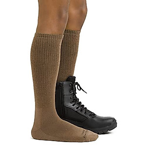 Darn Tough Tactical Over-The-Calf Extra Cushion Socks (T4050) Unisex – (Black, X-Large)