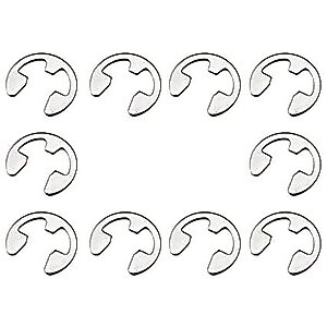 ZFLXH Replacement Stainless Steel E-Clip Polaris for 9-100-5107 Pool Cleaner 380 360 (10 Pack)