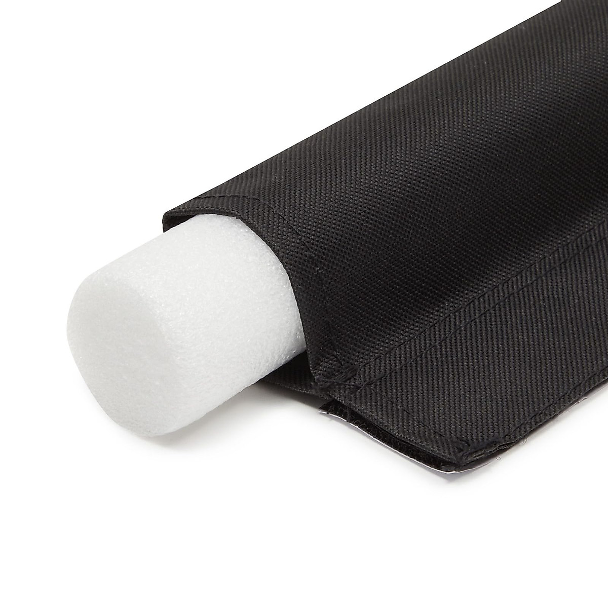 One-Sided Under Door Draft Stopper for Underdoer Seal, Soundproof Foam Noise Blocker for Bottom of The Door, 36 in, Black