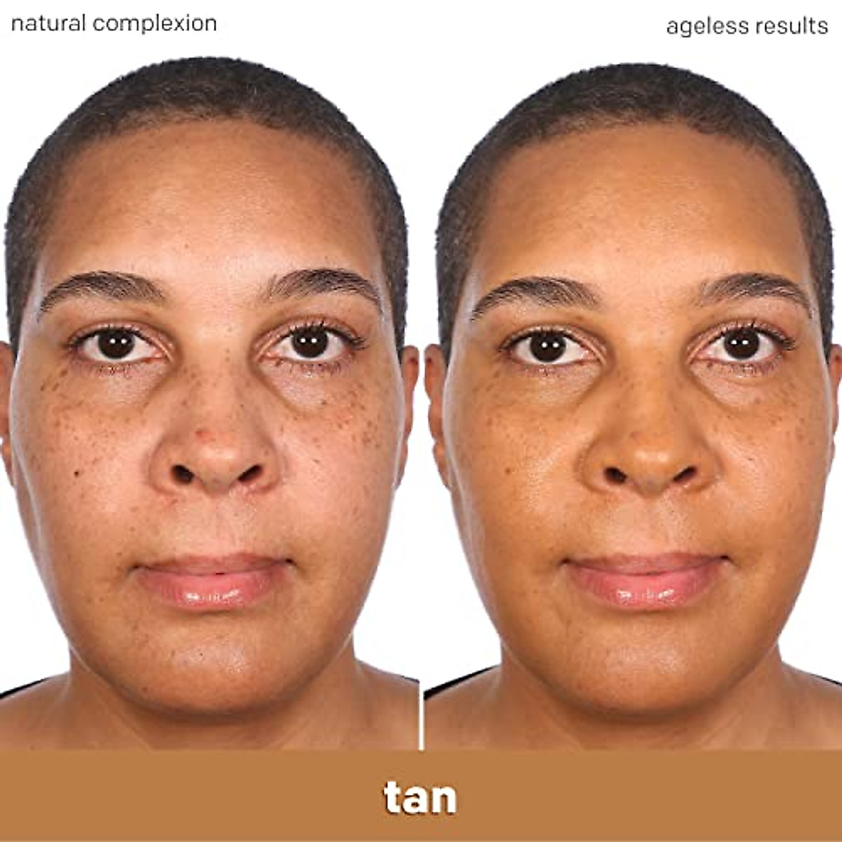 Almay Anti-Aging Foundation, Smart Shade Face Makeup with Hyaluronic Acid, Niacinamide, Vitamin C & E, Hypoallergenic-Fragrance Free, 600 Tan, 1 Fl Oz (Pack of 1)