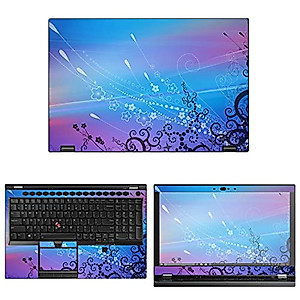 Decalrus - Protective Decal Skin Sticker for Lenovo ThinkPad P53 (15.6" Screen) case Cover wrap LEthnkpd15_P53-140