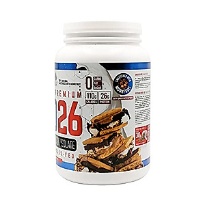 MOMOF4TRANSFORM MO4T ISO26 Whey Protein Isolate Powder with 26 Grams of Protein, Smores 1.6 Pound 25.6 Ounce