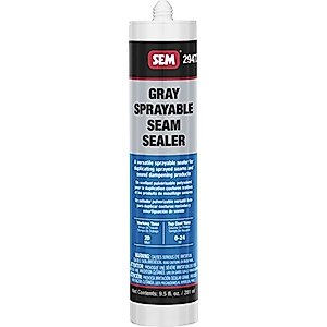 SEM 29472 Gray Seam Sealer, 9.5 oz.