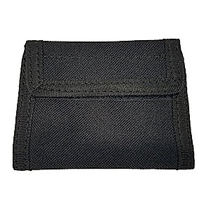 LINE2design Latex Glove Pouch Black - Police - Firefighter - EMS - EMT - Paramedic Medical 2 Pair of Gloves Holder