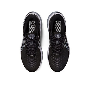 ASICS Women's GT-2000 11 Running Shoes, 9, Black/White