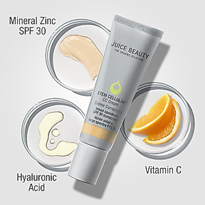 Juice Beauty Stem Cellular CC Cream SPF 30 - Warm Glow - 50 mL - Provides Light Glowing Coverage - Vegan, Cruelty Free