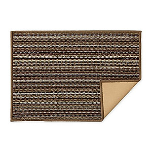 DII Fashion Contemporary Area Rug Non-Skid, Perfect for Bedroom, Living Room, Kitchen, Laundry, Washroom, Mudroom, Loft or Office, 20x30, Multi-Stripe